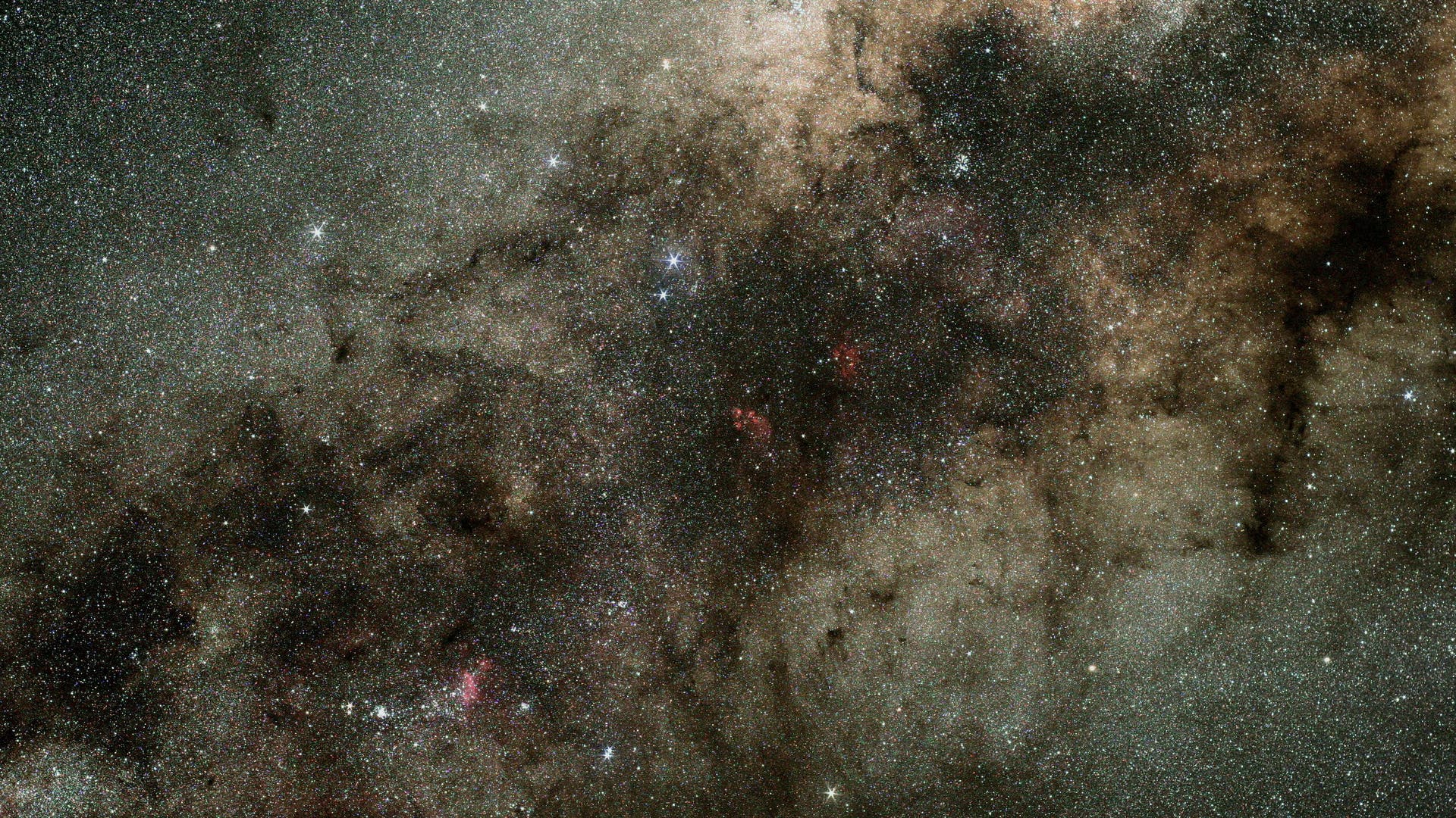 Milchstraße im Skorpion - Spektrum der Wissenschaft